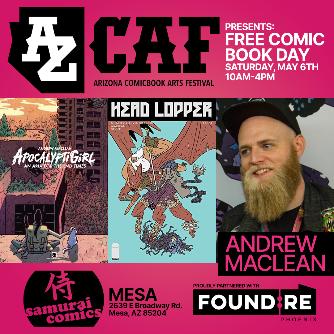 AZCAF Presents Free Comic Book Day – The Arizona Comic Book Arts Festival