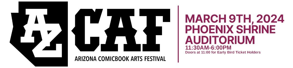 Buy Tickets – The Arizona Comic Book Arts Festival