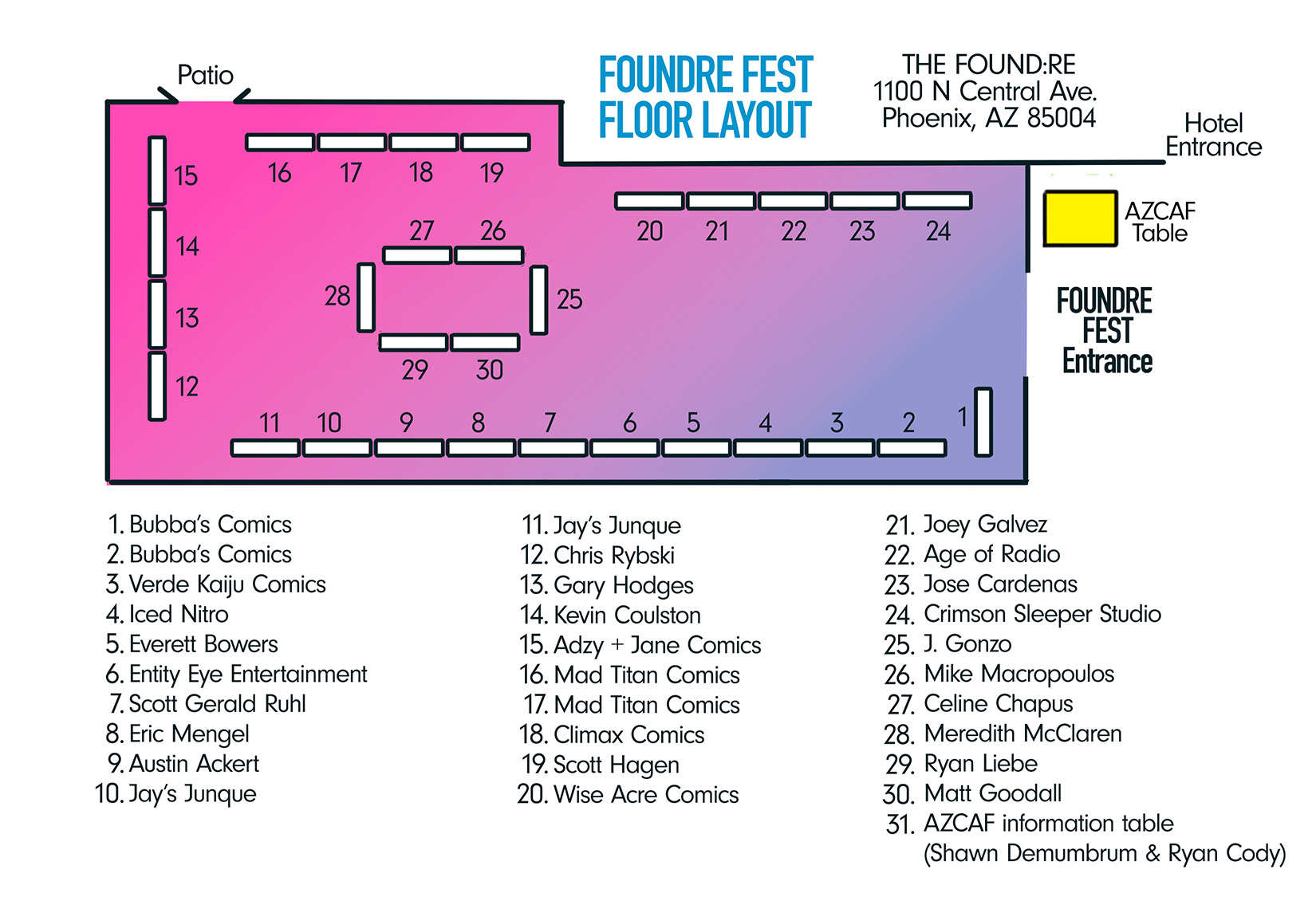 The Arizona Comic Book Arts Festival